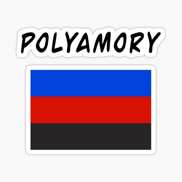 "Polyamory flag. Polyamorous.Polyamory pride" Sticker for Sale by ...