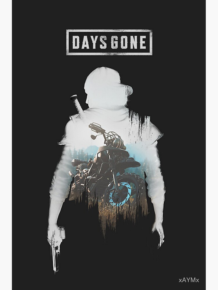 "Days gone" Sticker by xAYMx | Redbubble
