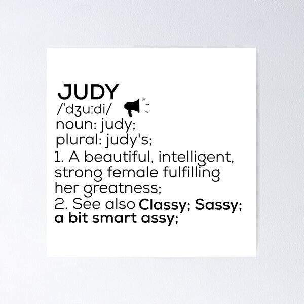 Judy Name Significance Significado Do Nome Judy Dicionário De Nomes