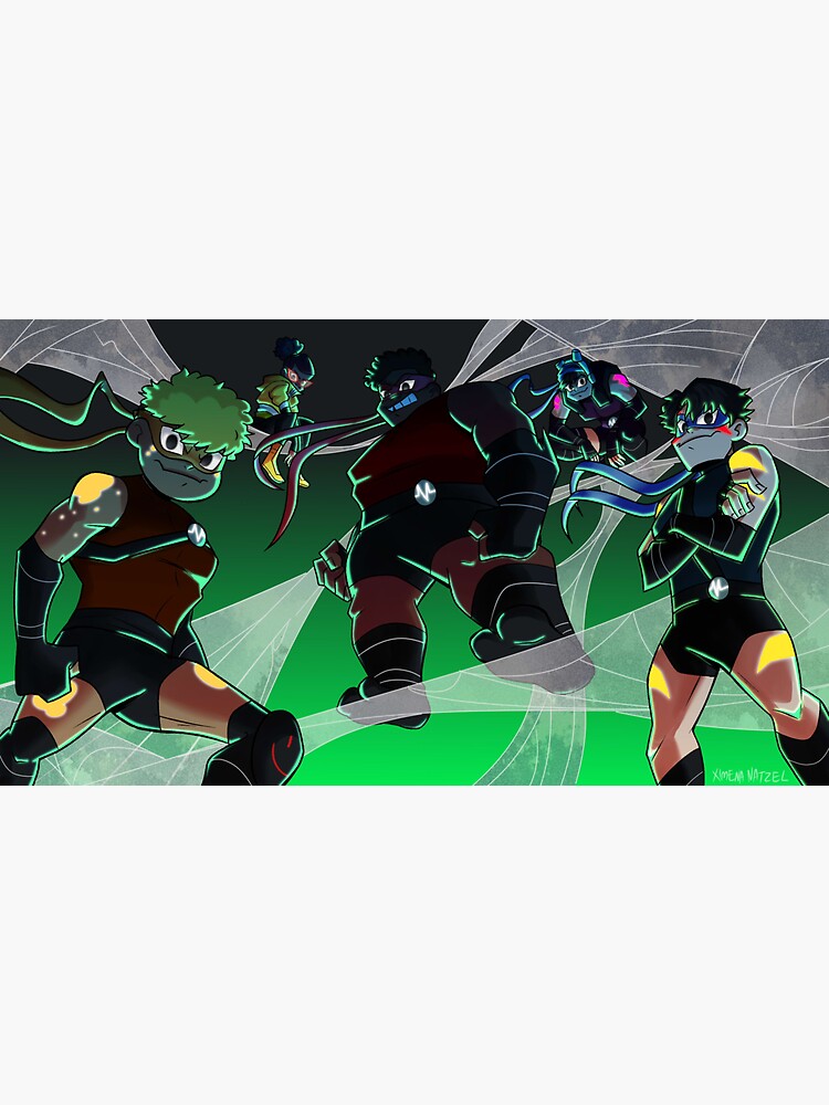 "ROTTMNT Hamato Ninpo" Sticker for Sale by Ximenitanatzel | Redbubble