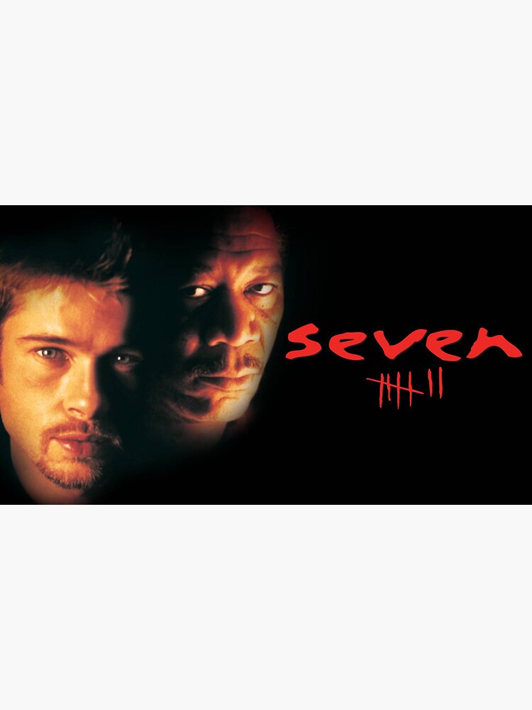"Se7en" Sticker for Sale by anabushi | Redbubble