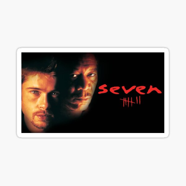 "Se7en" Sticker for Sale by anabushi | Redbubble