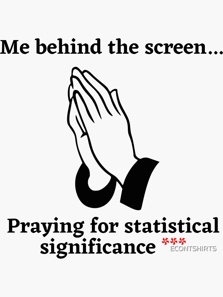 "Statistical significance of regression analysis joke, p value ...