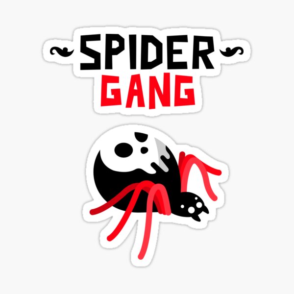 "Spider gang" Sticker by emiliaheise | Redbubble