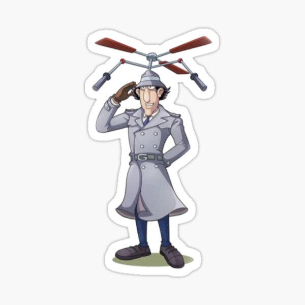 "Go Go Gadget" Sticker for Sale by IndyTshirts | Redbubble