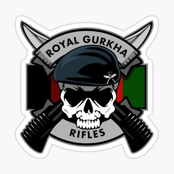 "Royal Gurkha Rifles" Sticker for Sale by StrongVlad | Redbubble
