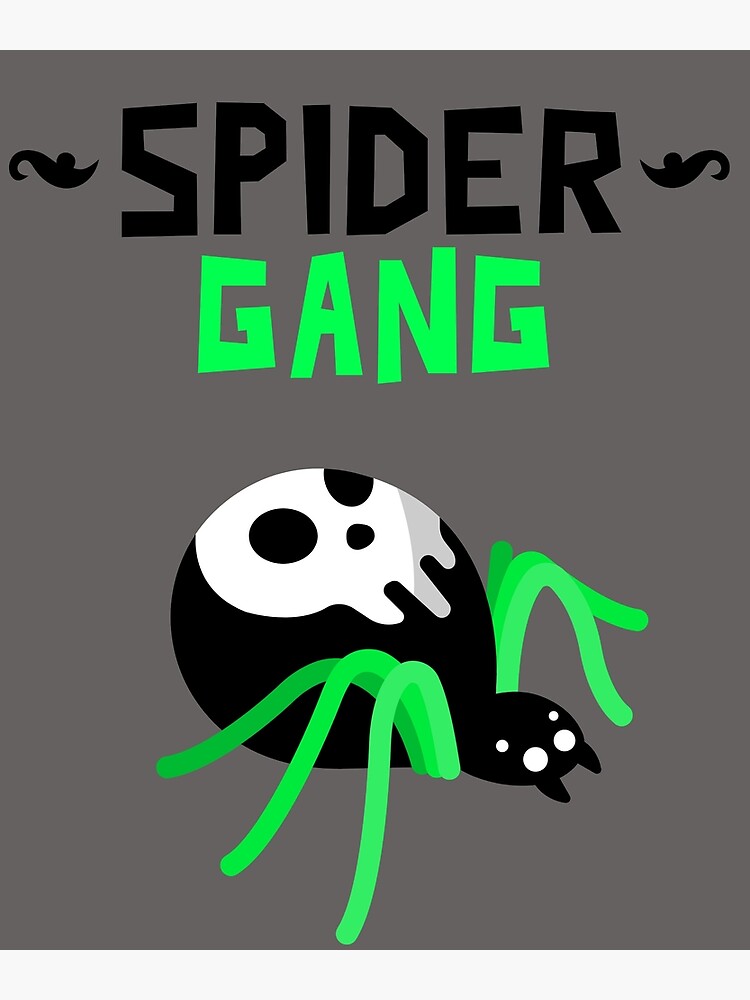 "Spider gang" Poster by emiliaheise | Redbubble