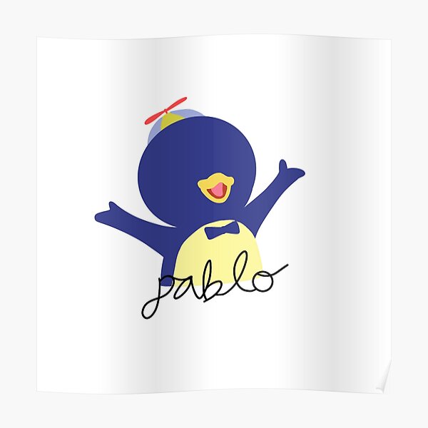 "pablo backyardigans " Poster for Sale by ViviTV | Redbubble