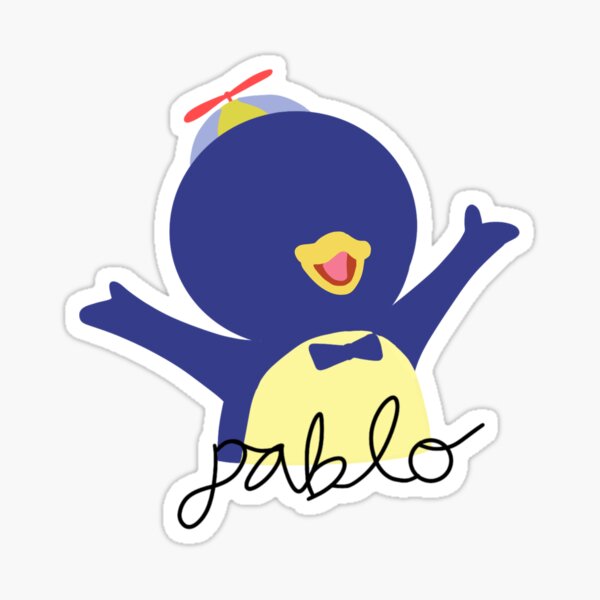 "pablo backyardigans " Sticker for Sale by ViviTV | Redbubble