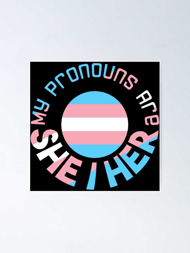 Poster « Mes pronoms sont elle / elle », par EllyBurg | Redbubble Poster « Mes pronoms sont elle / elle », par EllyBurg | Redbubble