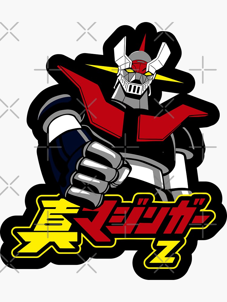 "Mazinger Z" Sticker by cremadesign | Redbubble