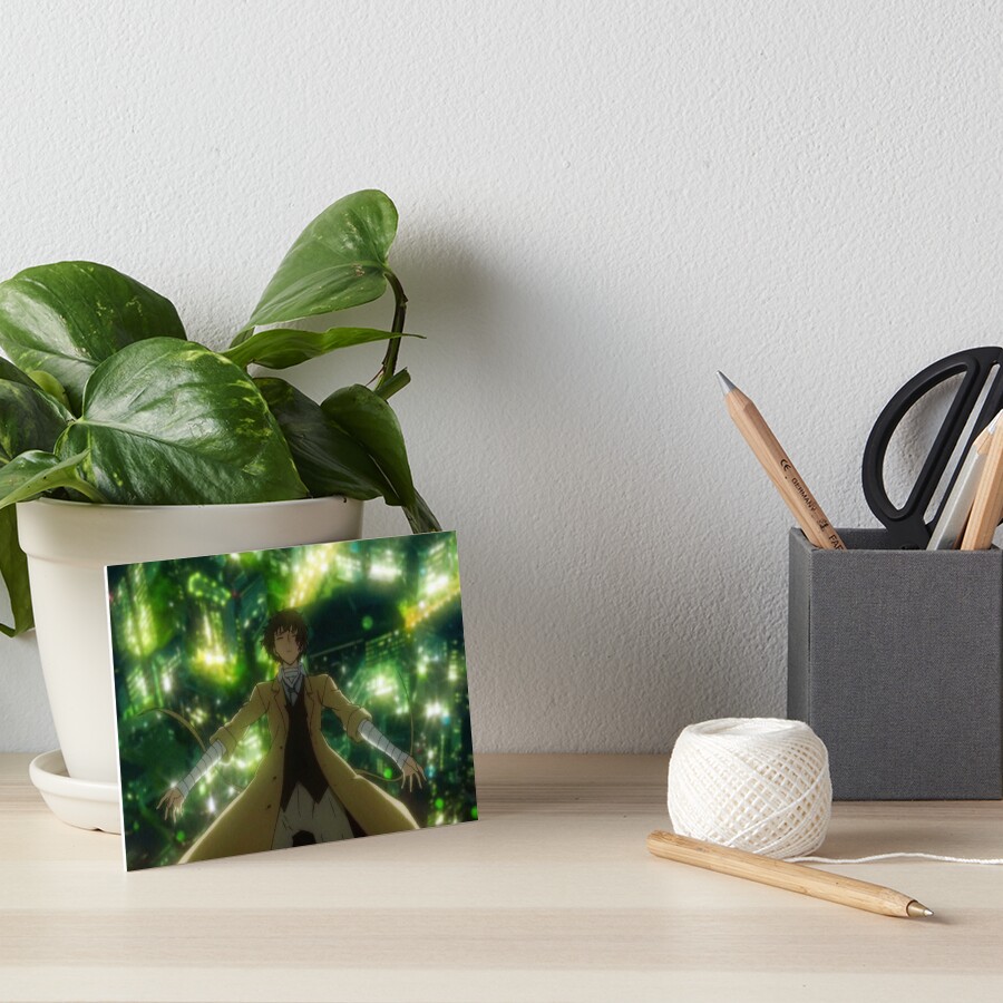 "dazai falling- bungou stray dogs" Art Board Print by georgiatheweeb ...