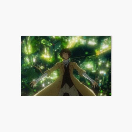 "dazai falling- bungou stray dogs" Art Board Print by georgiatheweeb ...