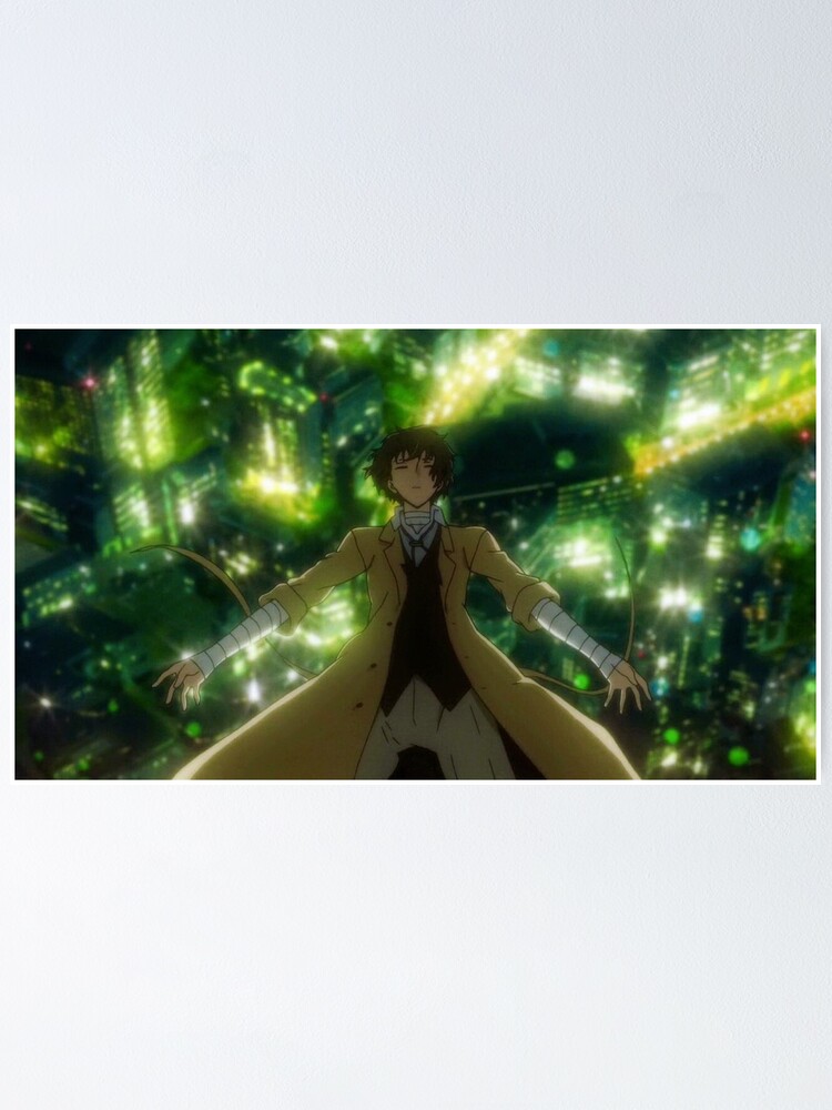"dazai falling- bungou stray dogs" Poster by georgiatheweeb | Redbubble