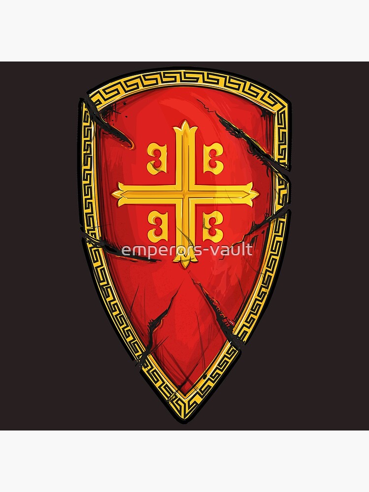 "Byzantine Shield" Poster by emperors-vault | Redbubble