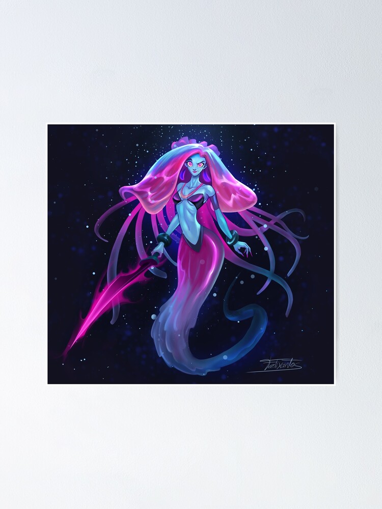 "MERMAID MEDUSA" Poster for Sale by FelixantosArt | Redbubble