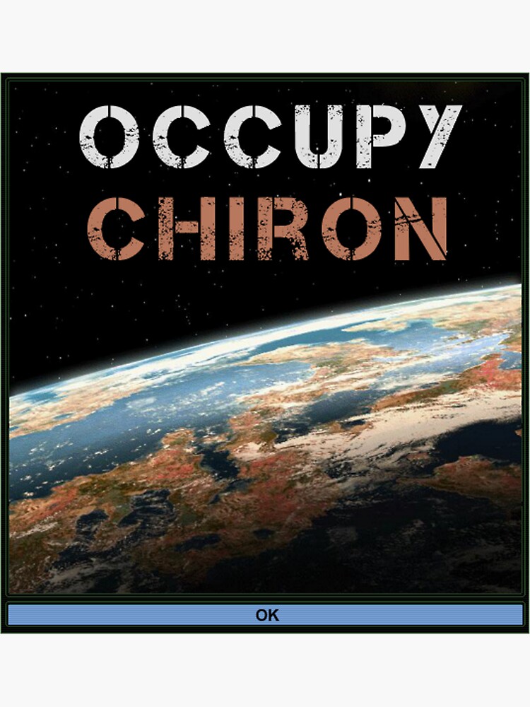 "Occupy Chiron - Sid Meier's Alpha Centauri" Sticker for Sale by ...