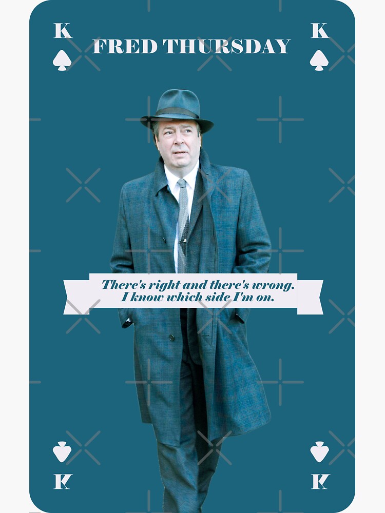 "fred thursday- king of spades" Sticker for Sale by theboraart | Redbubble