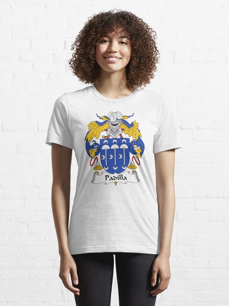 "Padilla Coat of Arms/Family Crest" T-shirt for Sale by carpediem6655 ...