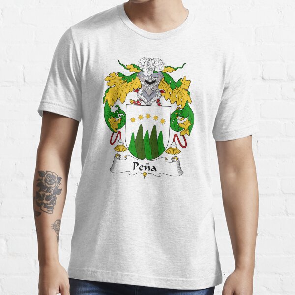 "Pena Coat of Arms/Family Crest" T-shirt for Sale by carpediem6655 ...