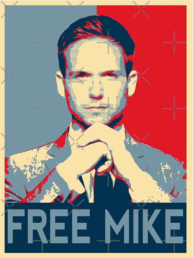 "Free Mike - Suits" Poster for Sale by olivergraham | Redbubble