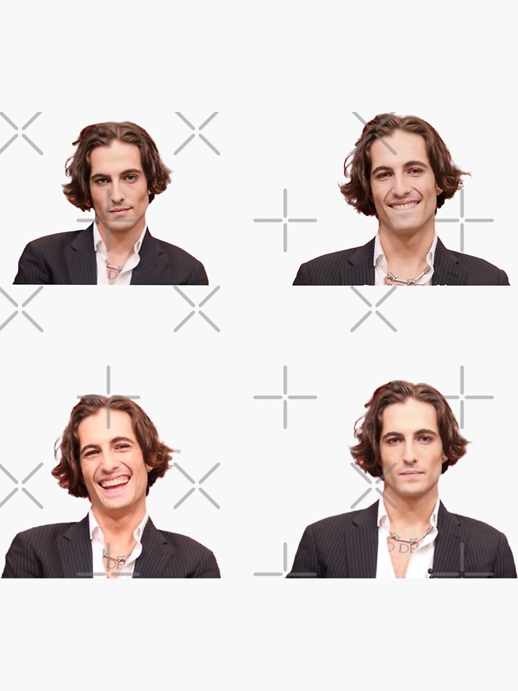 "Damiano david sticker pack " Sticker by munizart | Redbubble