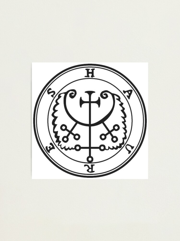 "Duke Haures - Black Sigil" Photographic Print for Sale by DavidAGA ...