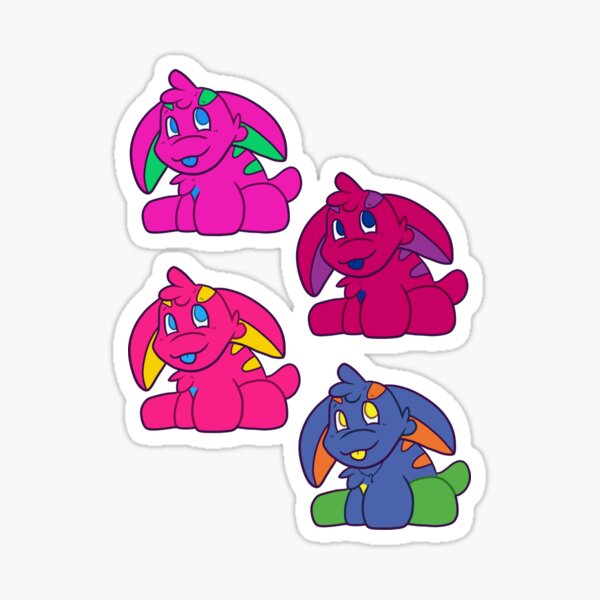 "Poogle Pride Neopets (2021)" Sticker for Sale by Venomamander | Redbubble