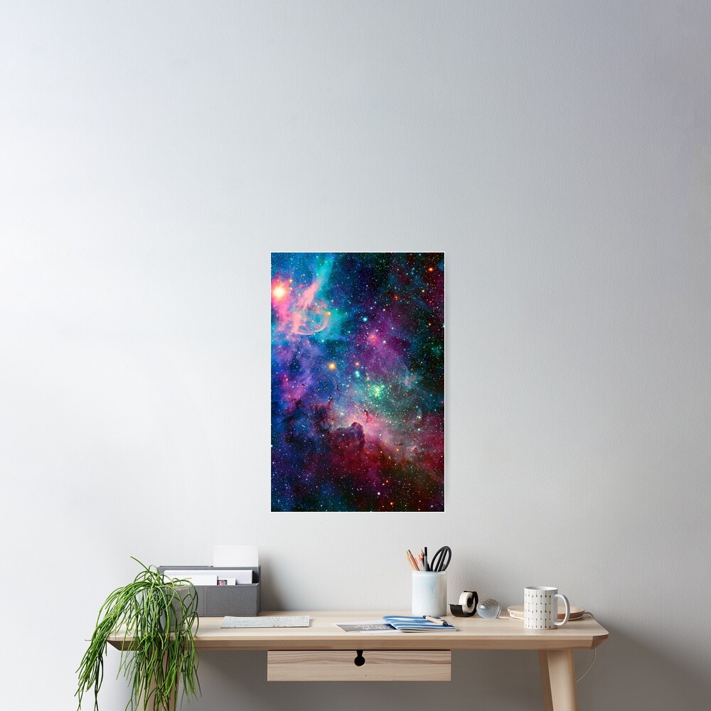 "Galaxy Space Aesthetic" Poster for Sale by ConnorPeat | Redbubble