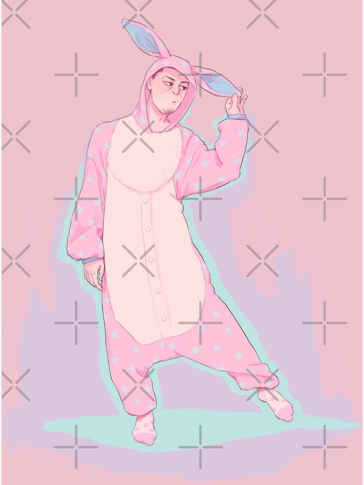 "Bunny Tsuki" Sticker by Trollskog | Redbubble