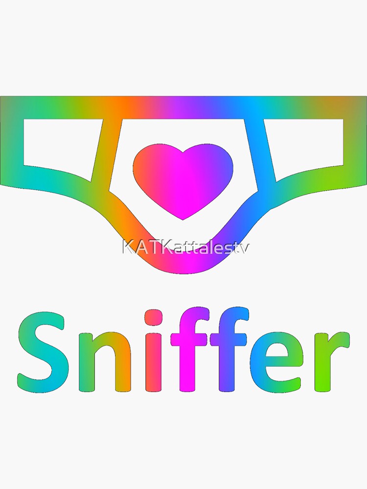 "Sniffer" Sticker for Sale by KATKattalestv | Redbubble