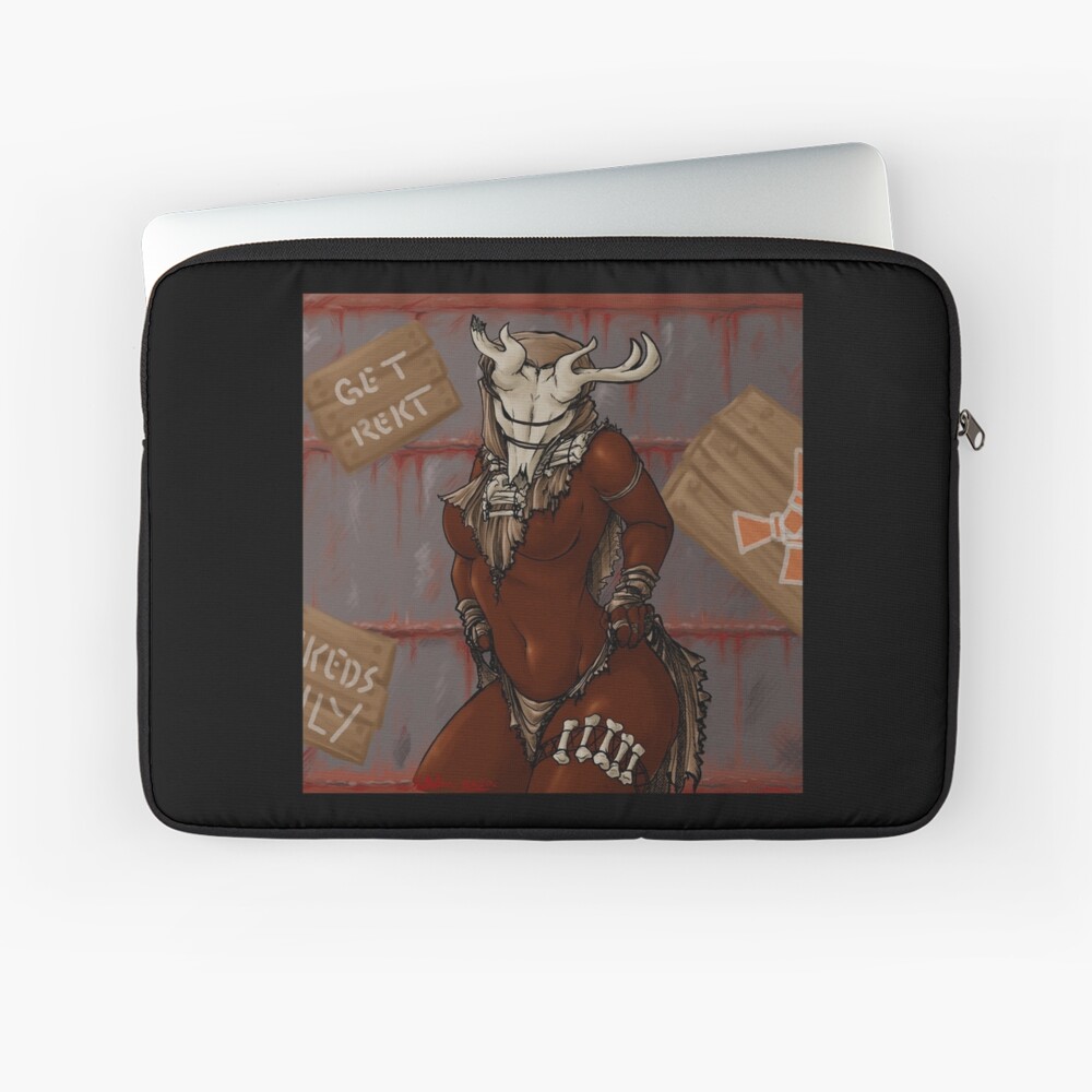 "Rust game Primitive Bone Armor Pinup Babe DARK" Sticker for Sale by ...