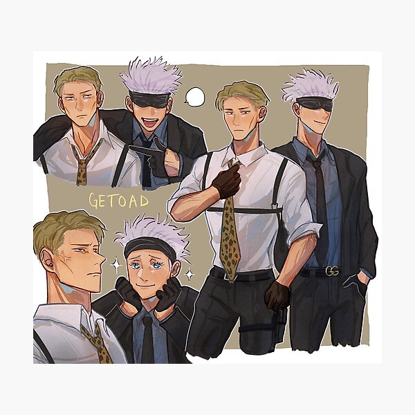 "nanami and gojo mafia" Photographic Print for Sale by coreygfu | Redbubble