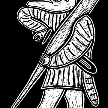 "Norse Berserker Ulfhednar from the Torslunda Plates " Sticker for Sale ...