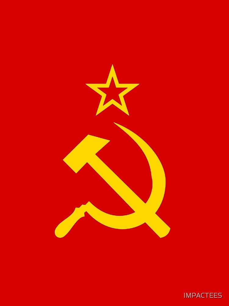 "SSSR" T-shirt by IMPACTEES | Redbubble