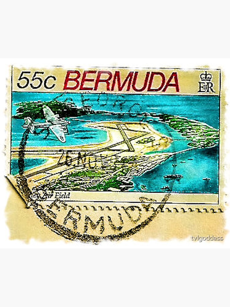 "Bermuda" Sticker for Sale by tvlgoddess | Redbubble