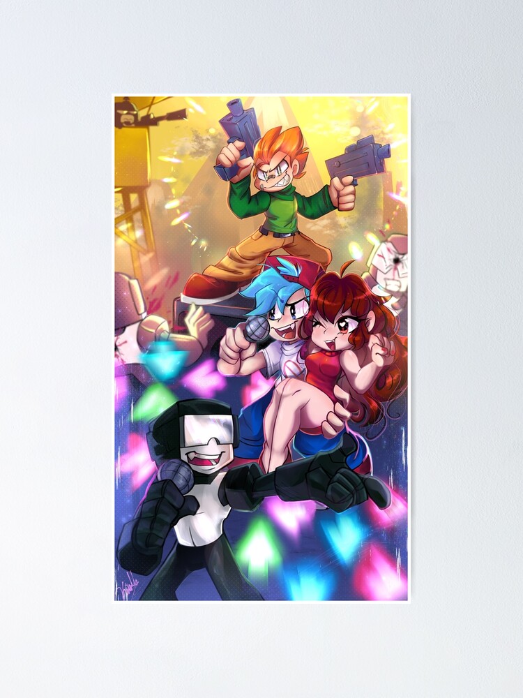 "Friday Night Funkin Week 7 " Poster for Sale by SparkyFireFlowe ...