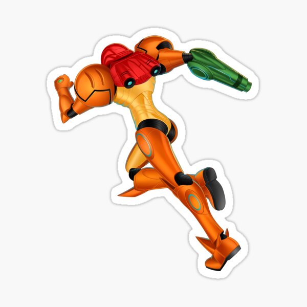 "samus Speed Run" Sticker by xeracx | Redbubble