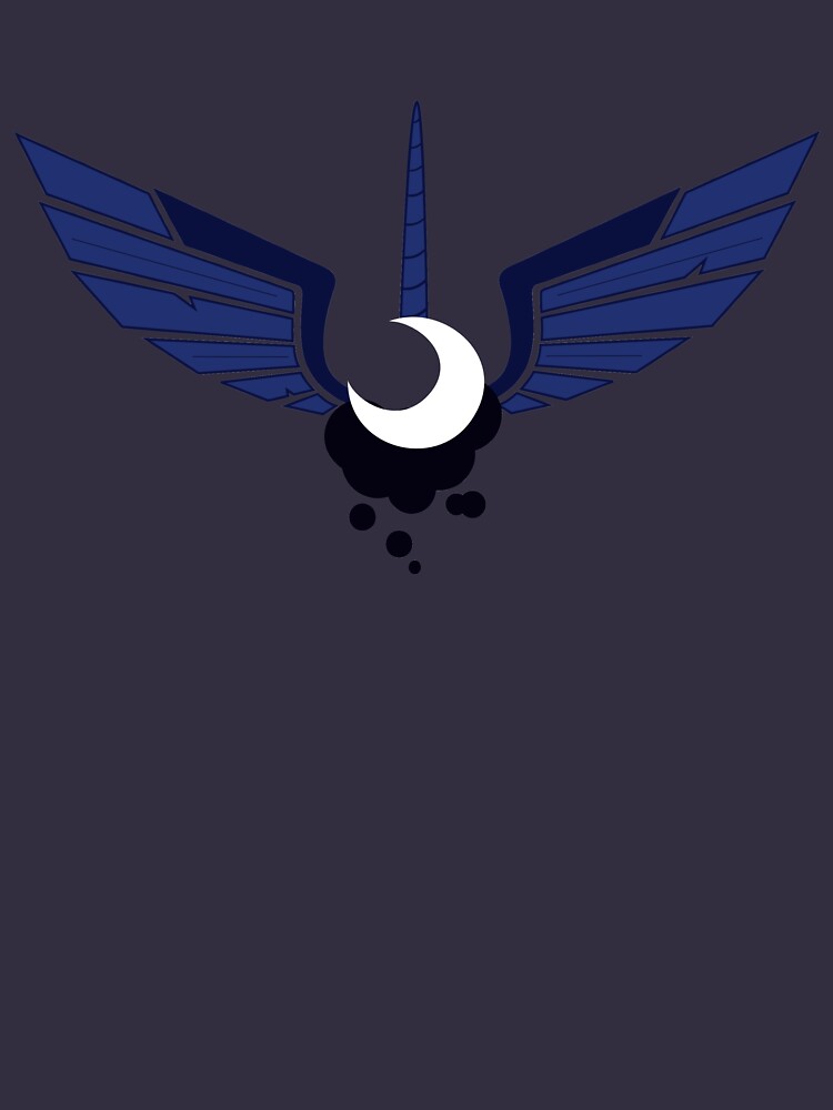 "Princess Luna Symbol" T-shirt for Sale by Ysengrin | Redbubble ...