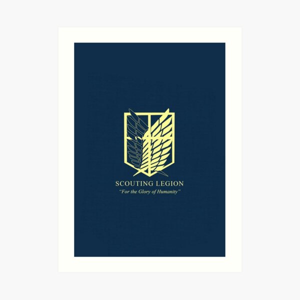 "scouting legion logo" Art Print by irenekennedye | Redbubble