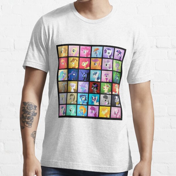 "Pony Blocks" T-shirt for Sale by stevesellsstuff | Redbubble | my ...