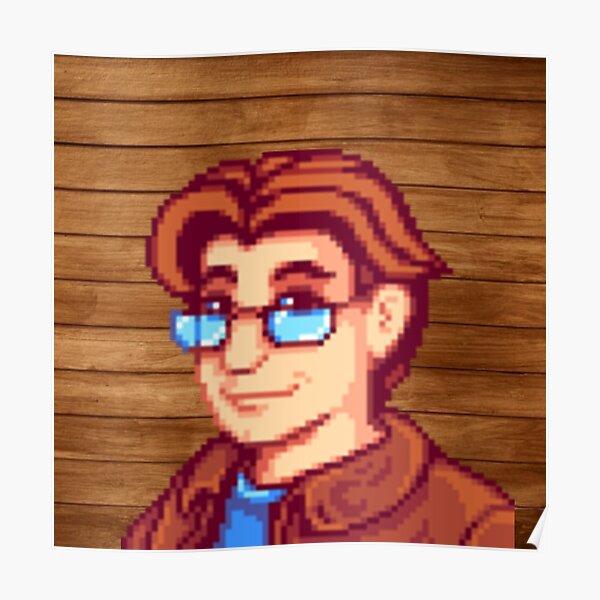 "Stardew Valley: Pierre" Poster by raybound420 | Redbubble