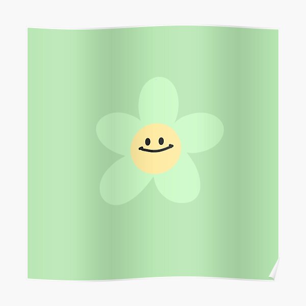 "green kidcore flower " Poster by renmei-studios | Redbubble