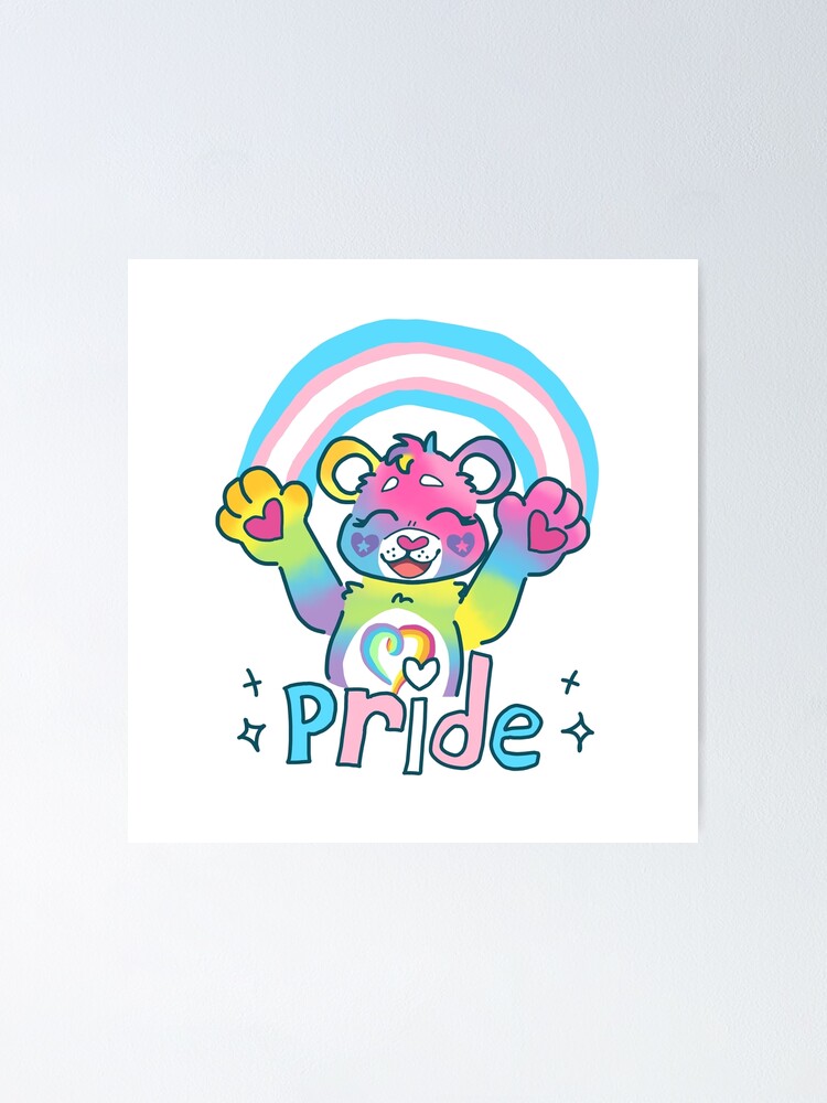 "Trans Pride" Poster for Sale by squishishibe | Redbubble