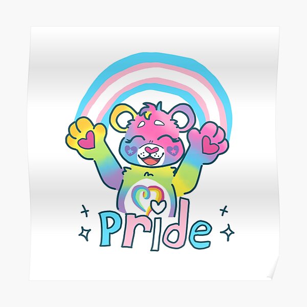 "Trans Pride" Poster for Sale by squishishibe | Redbubble