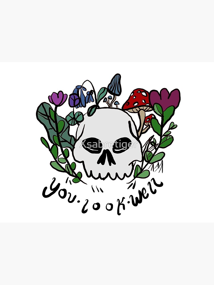 "You Look Well v2 color" Poster for Sale by Xsabretiger | Redbubble