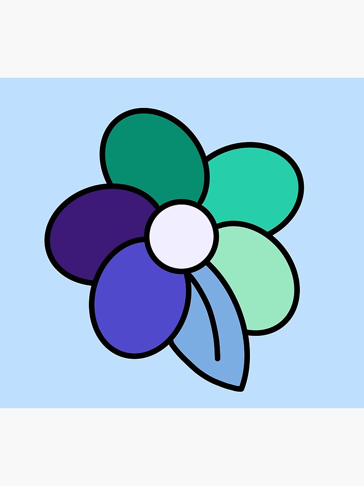 "new gay mlm nblm pride flag flower merch" Poster for Sale by ...