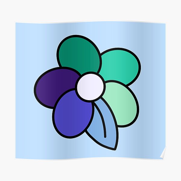 "new gay mlm nblm pride flag flower merch" Poster for Sale by ...