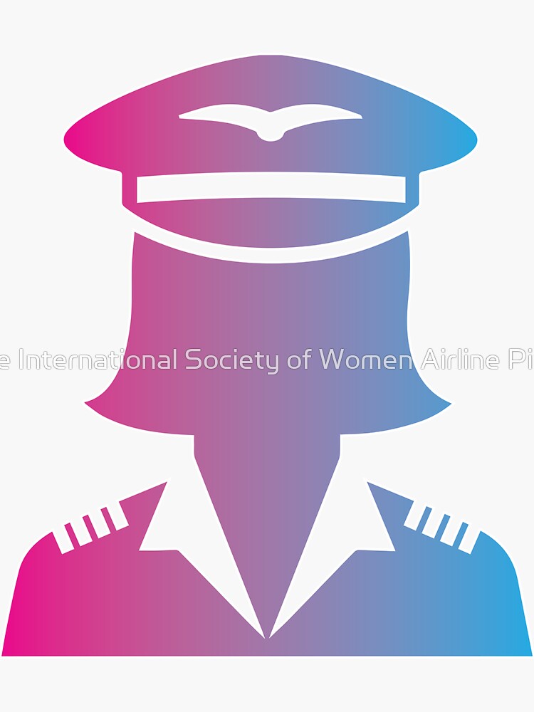 "Captain Emily" Sticker for Sale by ISA21Hangar | Redbubble
