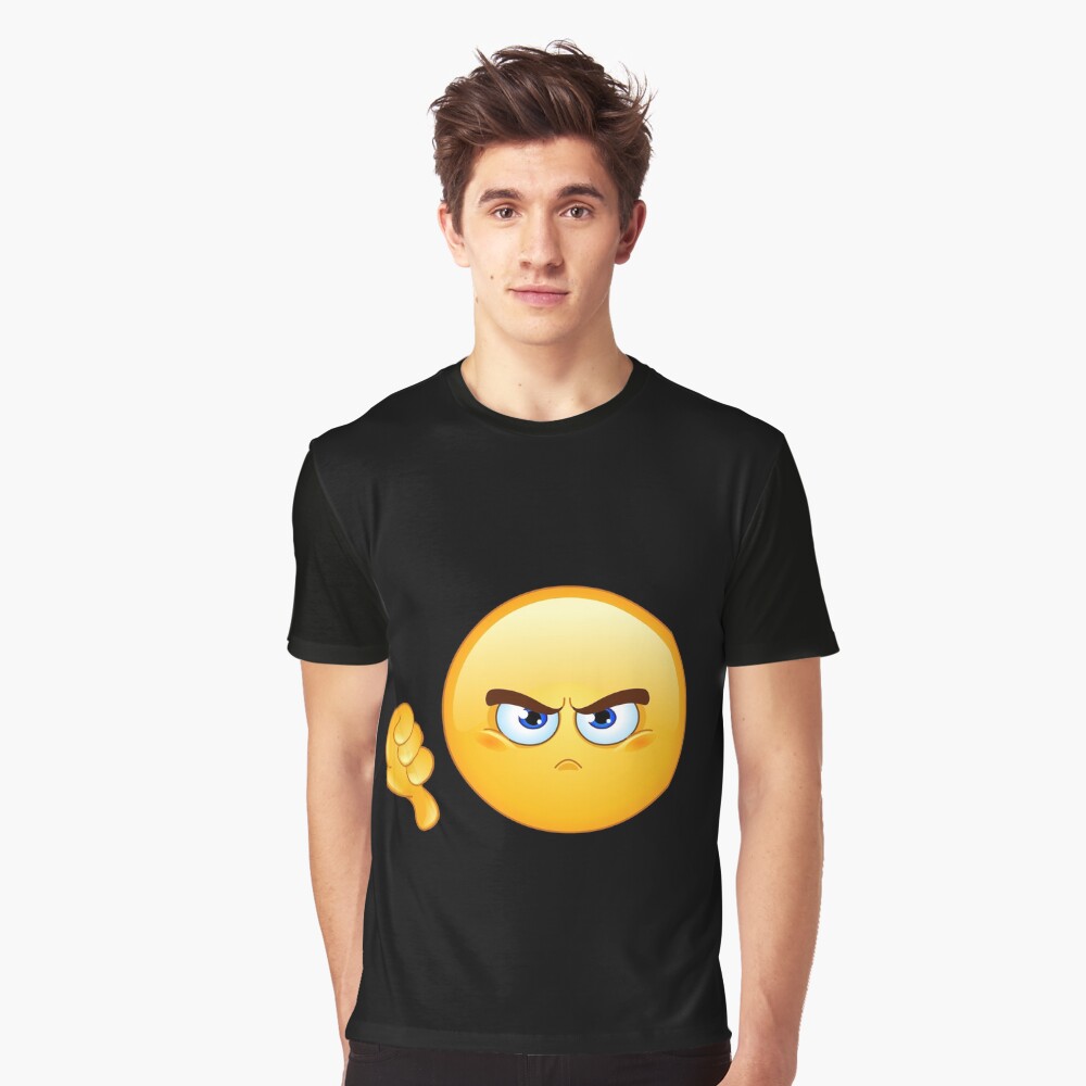 Sticker for Sale avec l'œuvre « Émoticône du pouce vers le bas » de l ...